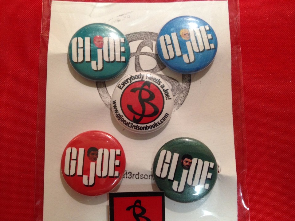 1964 GI JOE - New GI Joe Mini Buttons Land Sea Air Adventurers | eBay