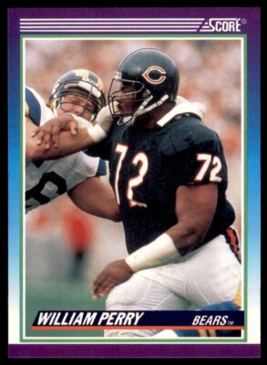 William Perry 1990 Score Refrigerator Card #509 Chicago Bears | eBay