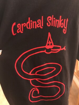 Custom ink t shirt Cardinal Slinky T SHIRT SIZE LARGE b9 | eBay