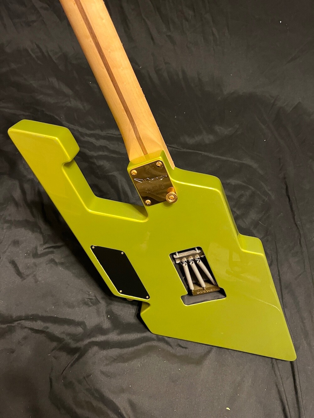 Wayne Charvel Candy Apple Green Sparkle Hydra Guitar W/Case-Rare! | eBay