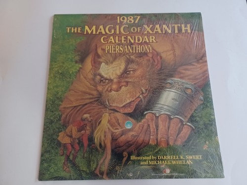 The Magic of Xantha 1987 Calendar - Piers Anthony - Fantasy - SEALED ...