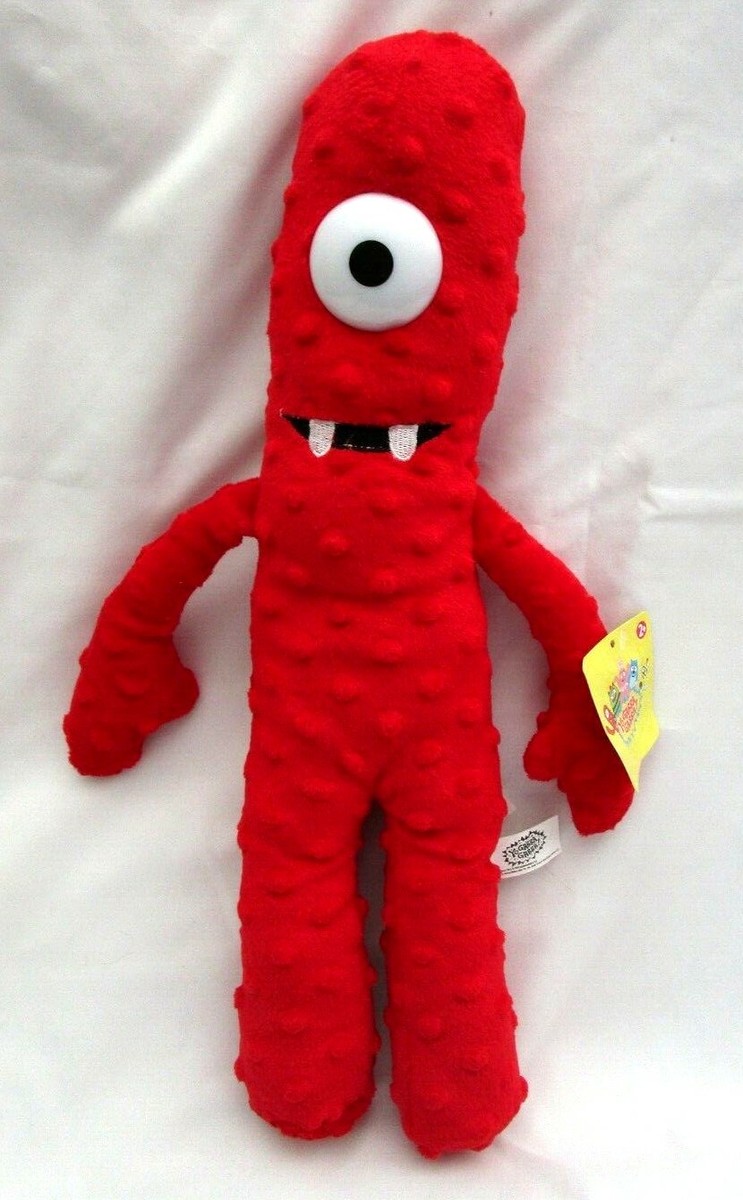 Yo Gabba Gabba Muno GabbaCaDabra Yo Gabba Gabba Muno Red 15" Plush