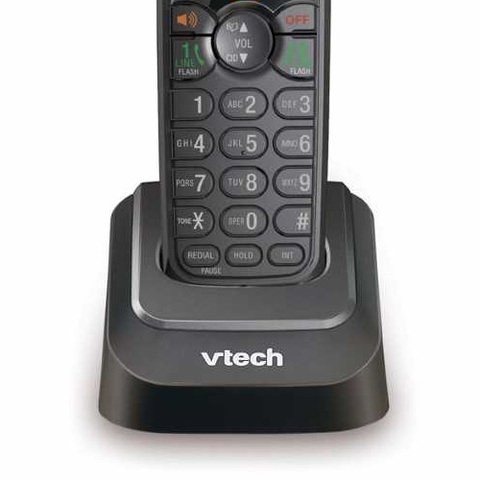 VTech DS6101 Expansion Handset DECT 6.0 2 Line Cordless Phone Accessory ...