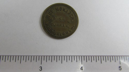 Victor, Colorado TheMONARCH / Udick & Curran Good For 12½¢ Trade Token ...