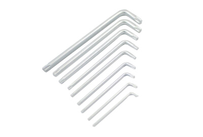 Cr-V L-Type Star Torx Torque Key Driver Individual T10/15/20/25/27/30 ...