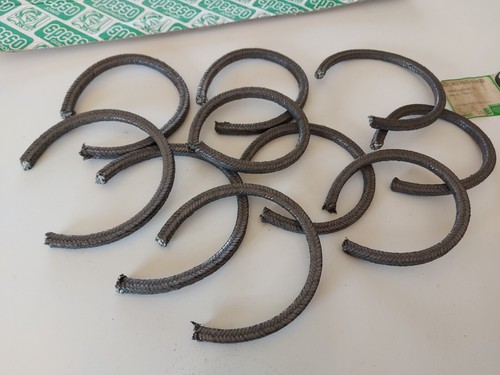 Seals 10x rear crankshaft, for Mercedes 200 D - 220 D - 240 D/TD - L ...