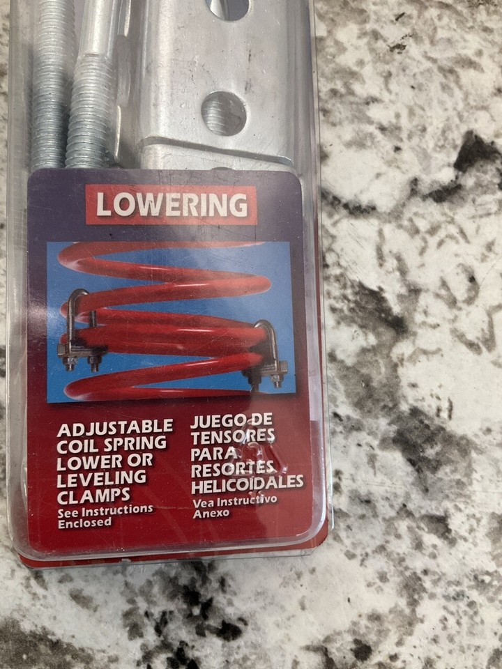 18-1220A Superior Adjustable Coil Spring Lowering Leveling Clamps ...