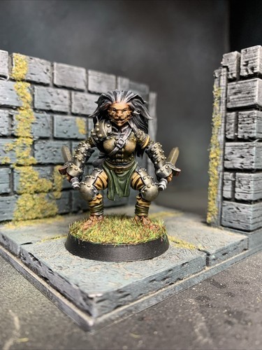 Bugbear Rogue Miniature - Dungeons & Dragons Stonehaven Painted And ...