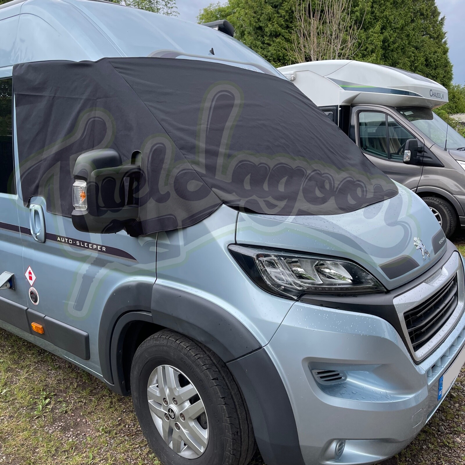 Fiat Ducato 2006+ Windscreen cover Black out privacy NEW VENT COVER ...