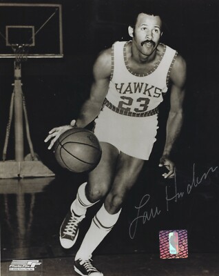 Signed 8x10 LOU HUDSON ATLANTA HAWKS Autographed Photo w/COA | eBay