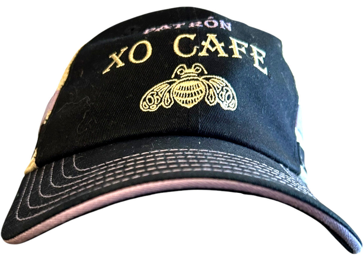 Patron XO Cafe Tequila Liquor Black Denim Mess Snapba… - Gem