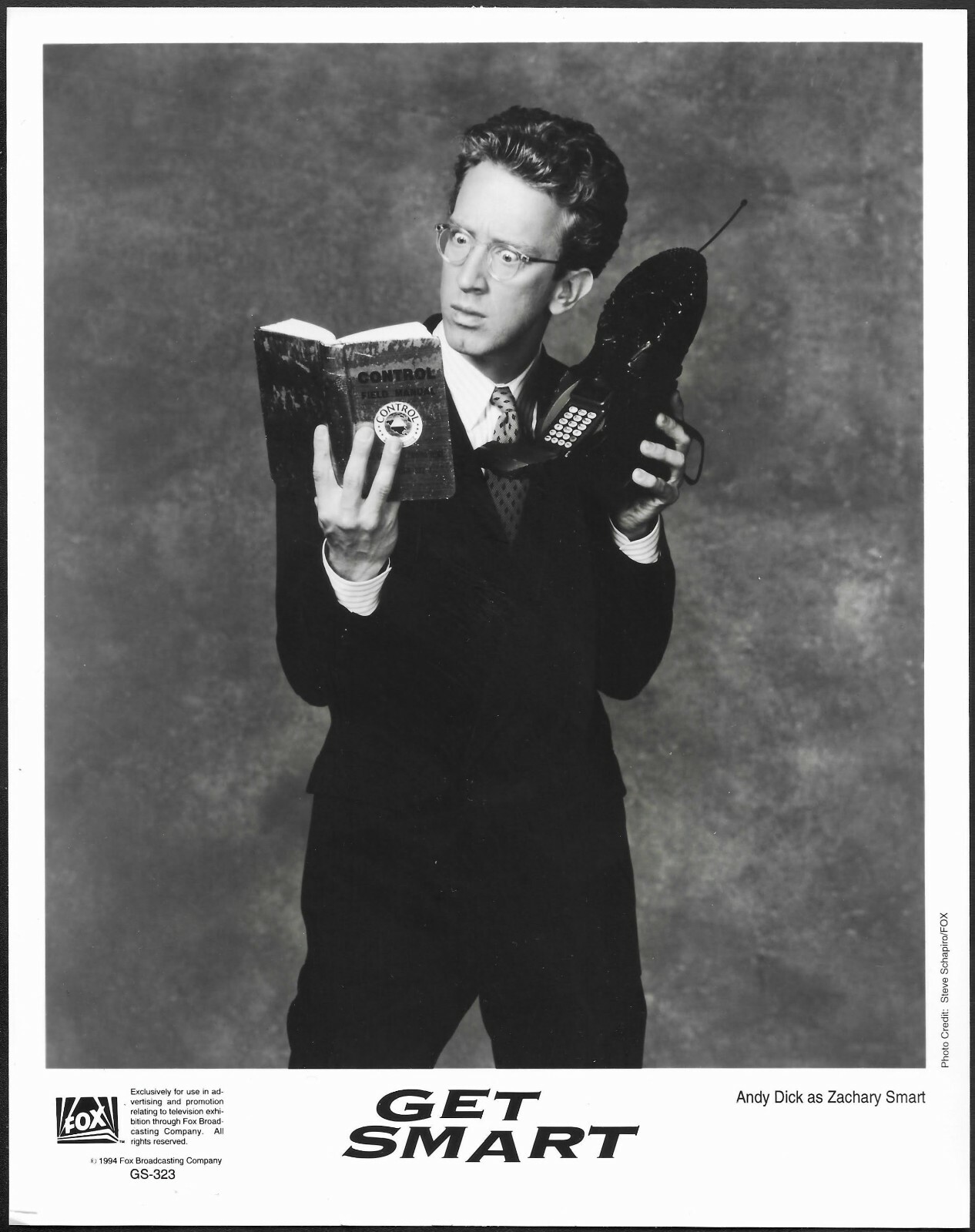 Get Smart Original 1990s TV Series Promo Photo Andy Dick 1990s Comedy ...