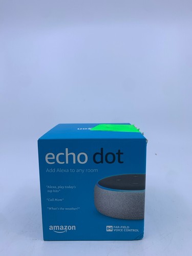 NIB AMAZON ECHO DOT 3RD GENERATION. | eBay