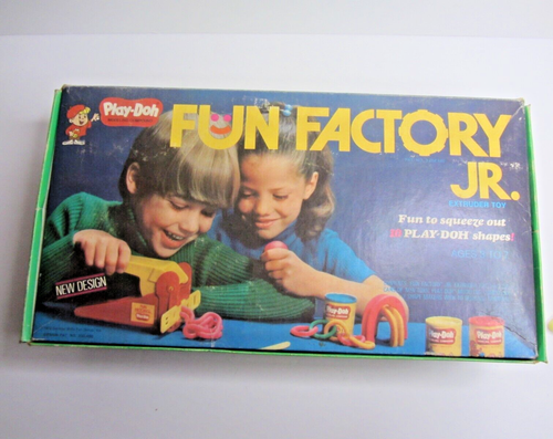 Vintage 1972 Play-Doh Fun Factory Jr Kenner Original Box Full Set No Playdoh | eBay
