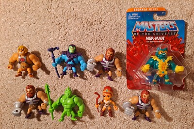 Loose MOTU Mini action figures & MOC Merman - Masters of the Universe ...