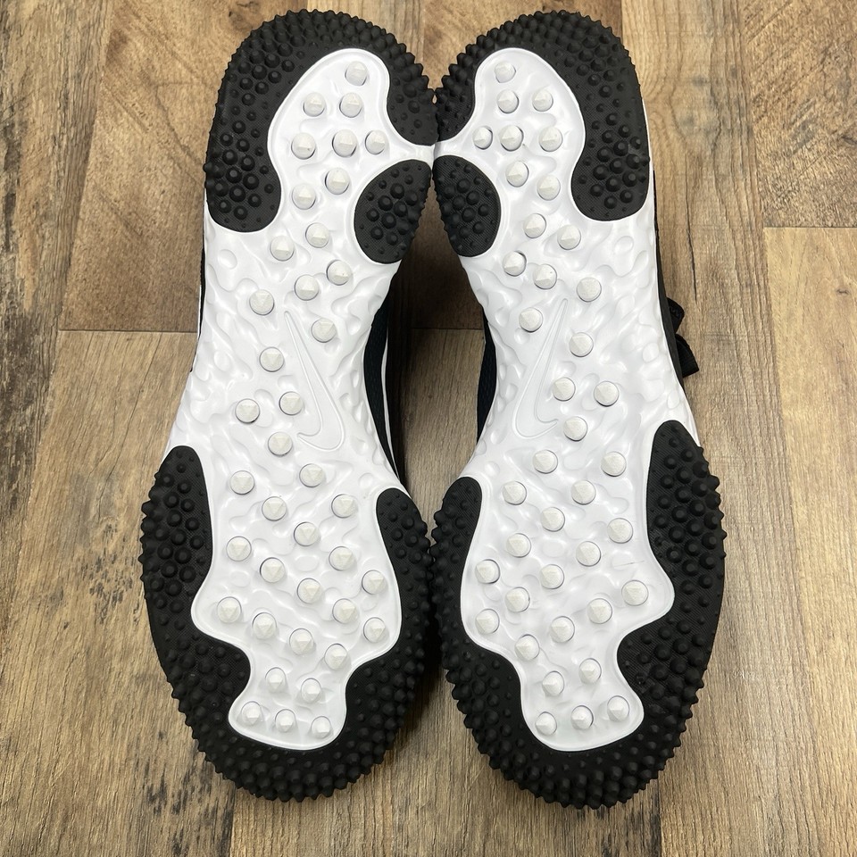 Nike Huarache 9 Elite TF LAX Turf Lacrosse Shoes Black White Nby FN0310 ...