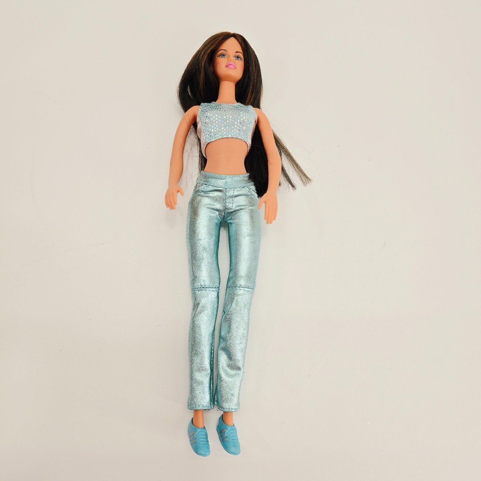 Barbie Dance 'N Flex Teresa Doll 12" Bendable Posable Brown Hair | eBay