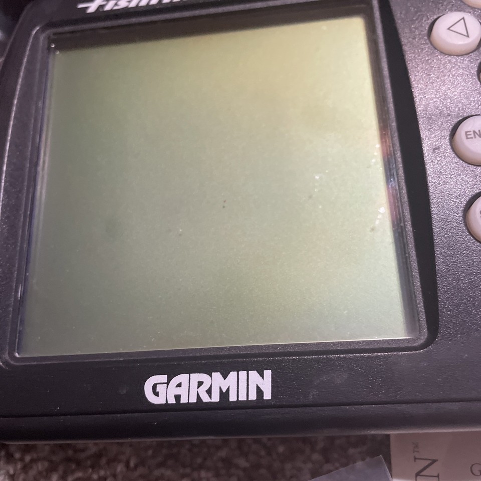 Garmin Fishfinder 160 With New Transducer Water Speed Sensor & Mount ...