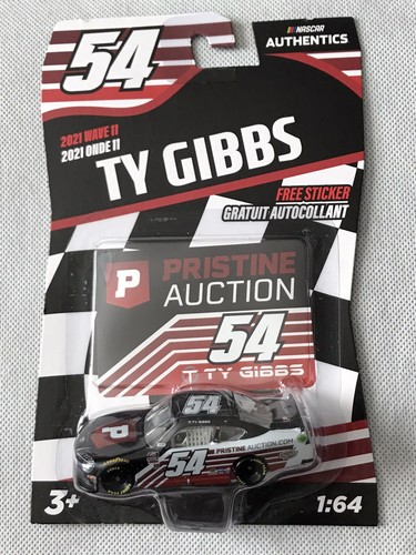 Ty Gibbs Pristine Auctions #54 NASCAR Authentics 2021 Wave 11 1:64 Toyota Supra | eBay
