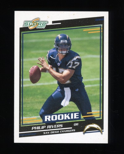2004 Score Philip Rivers Rookie San Diego Chargers #374 | eBay