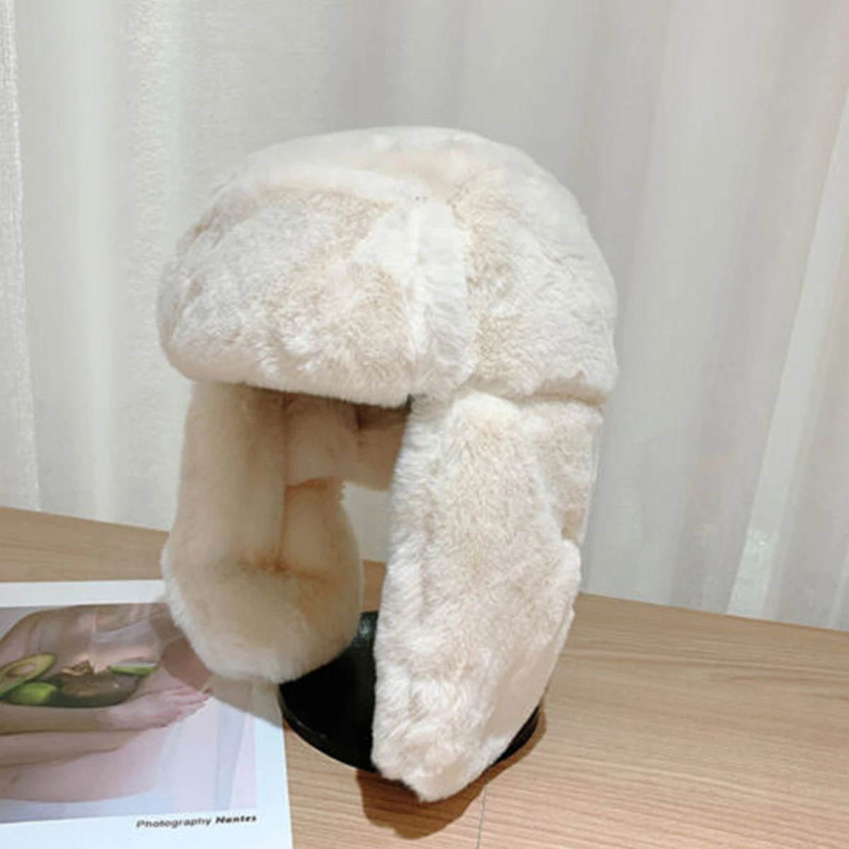 White Russian Winter Hat