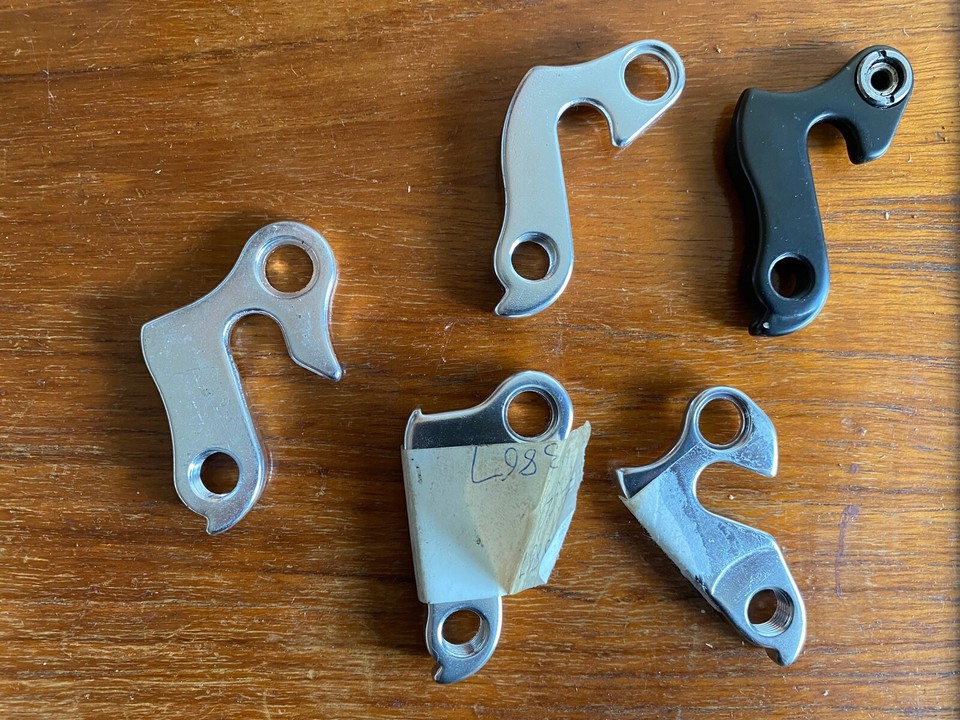 UNBRANDED BIKE FRAME REAR DERAILLEUR HANGER DROPOUT ROAD MTB NEW KIT OF ...