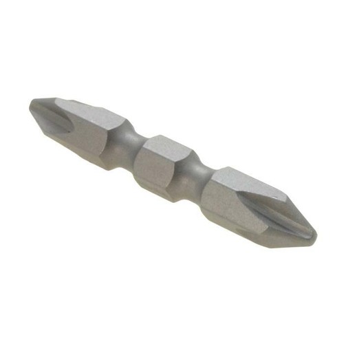 Qty 100 HOSBON Double Eneded Phillips #2 PH2 x 45mm Driver Bit S2 Alloy ...