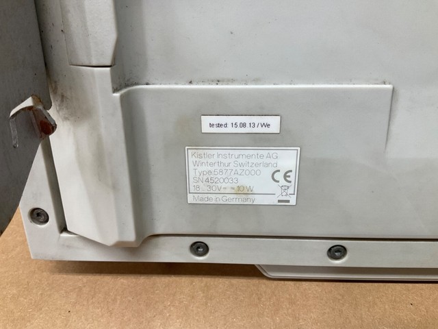 Kistler 5877AZ000 Maxymos TL NC Display Module Dim for 5877b 5847b MEMS ...