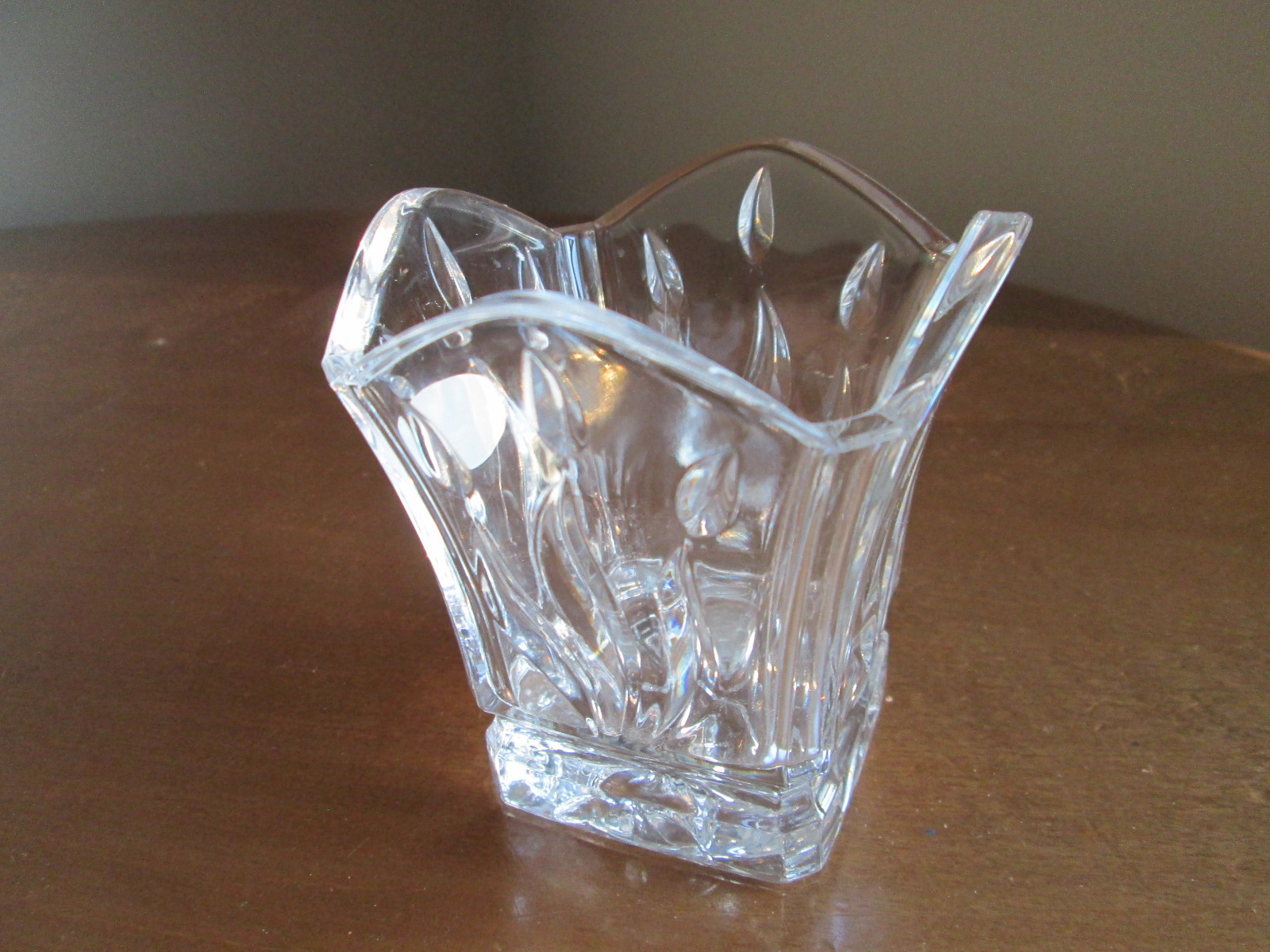 24% Lead Crystal Glass Packet Sugar / Sweetener Holder / Dish | eBay