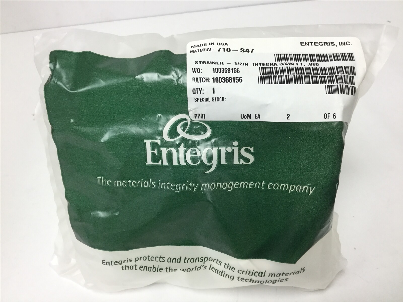Entegris 1032-065 Spray Bar and Drum Valve for sale online | eBay