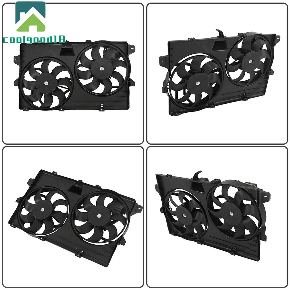 2007-2015 For Ford Edge / Lincoln MKX Radiator Condenser Cooling Fan ...