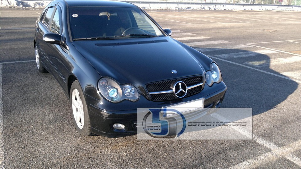 W203 Grill Grille C230 C320 C280 C220 C32 Mercedes Benz 1 Fin Style ...