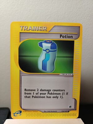 2002 Pokemon TCG - Expedition Base Set Potion - 156/165 - LP WOTC | eBay