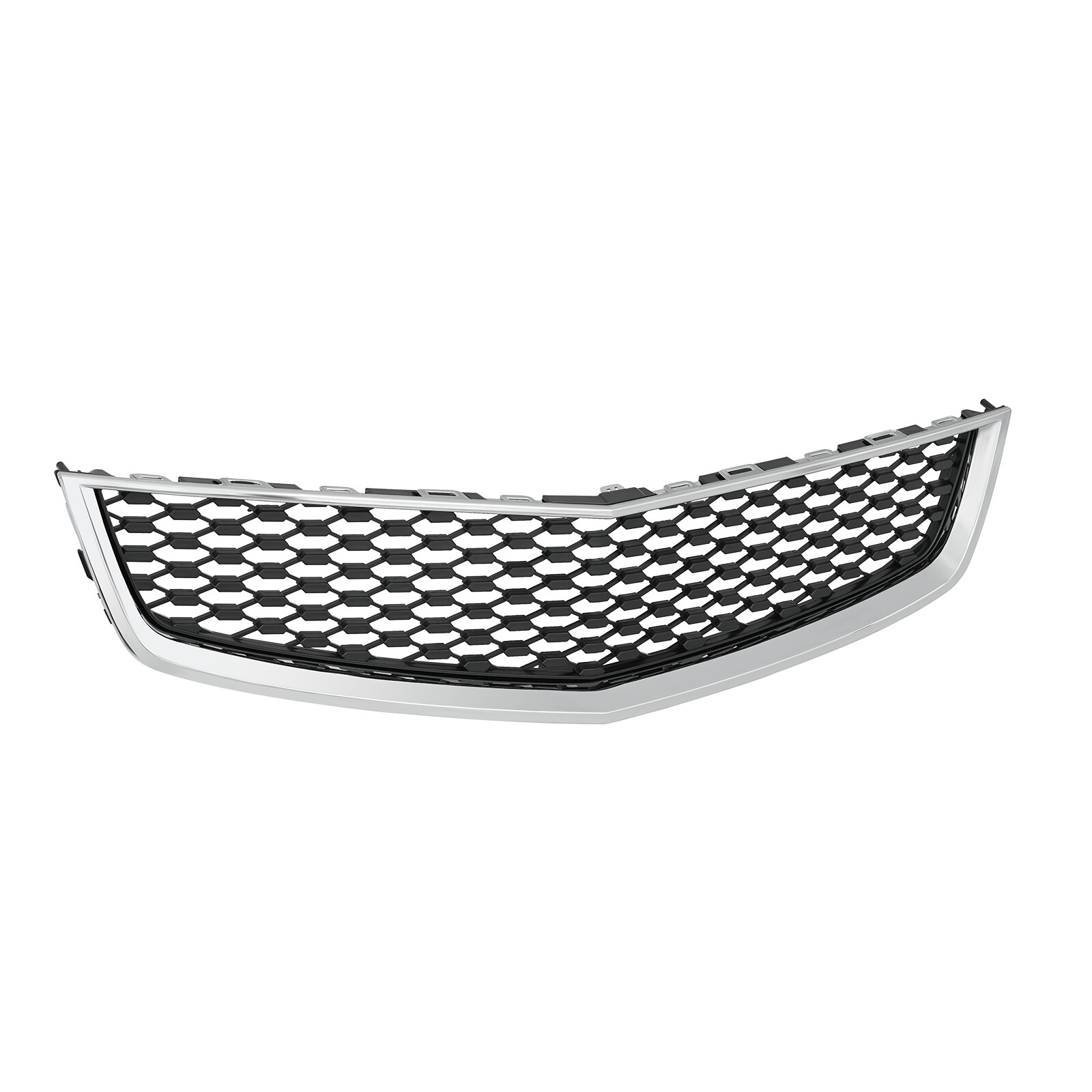 For 2010-2015 Chevrolet Equinox Front Lower Grille Chrome Shell Black ...