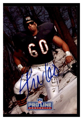 Stan Thomas Signed 1992 Pro Line Card #361 Autographed Bears 85989 | eBay