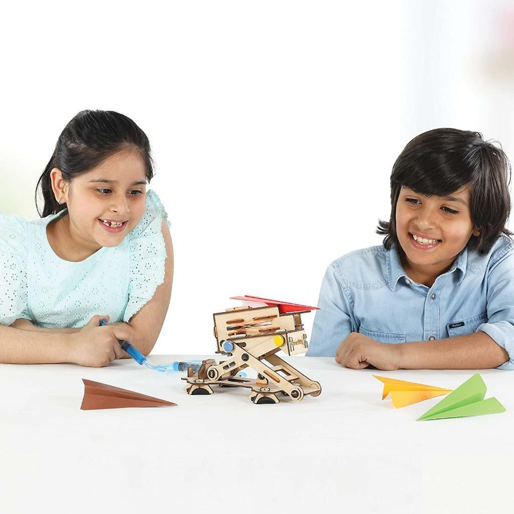 Low Cost Learn Create with Science Knowledge Hydraulic Plane Launcher ...