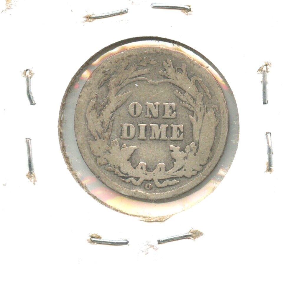 U. S. Coins 1905 micro o Barber Dime Listing complete set collection NO ...