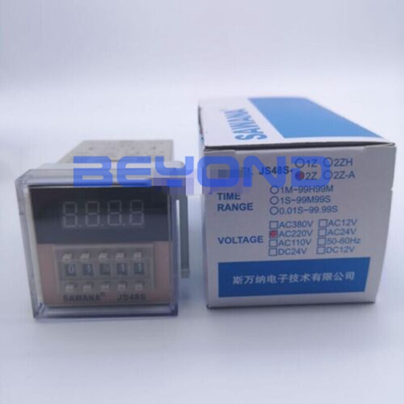 1PCS New JS48S-2Z Time Relay DC12V AC110V AC220V | eBay