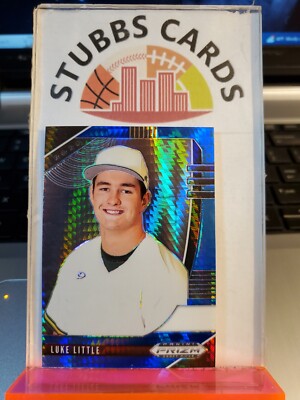 2020 Panini Prizm Draft Picks Blue Hyper Luke Little #PDP117 | eBay