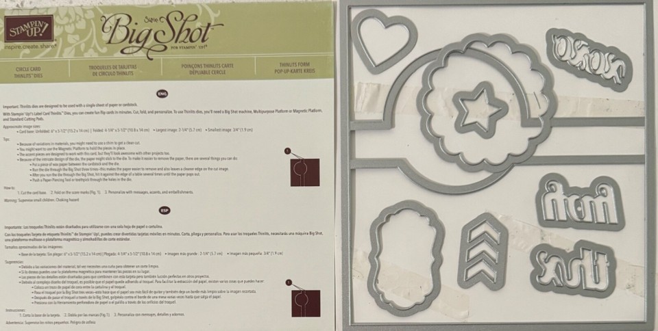 STAMPIN’ CUT & EMBOSS - ASSORTED DIES & FRAMELITS | eBay