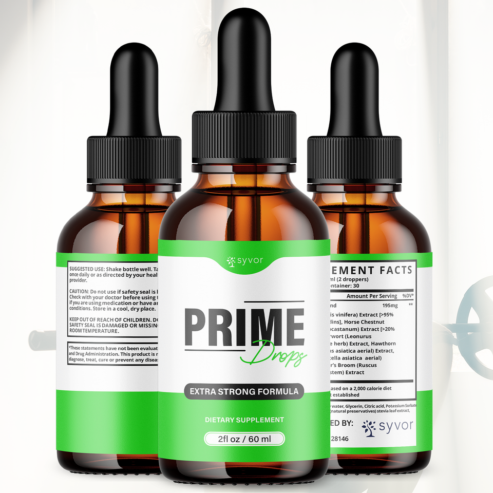 (3 Pack) Prime Drops Male Support Drops Advanced Vitamin Supplement 90 ...