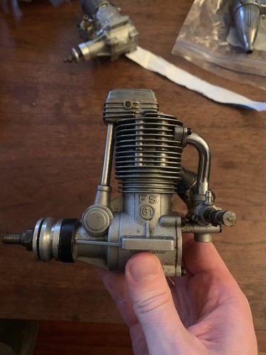 OS Engines FS- 61 4-Stroke Model Engine w/ Muffler - Great Condition | eBay