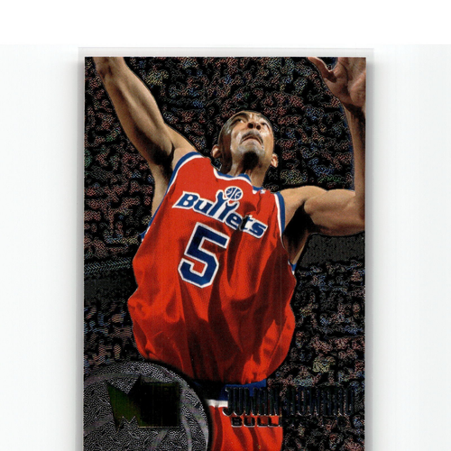 1995-96 Fleer Metal Juwan Howard Washington Bullets #116 | eBay