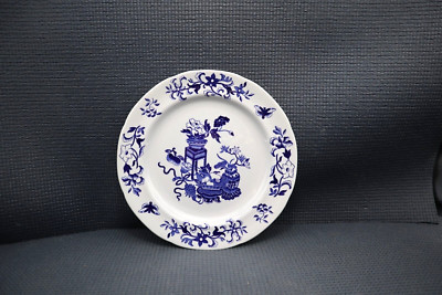 Spode China Blue Bowpot Newstone Salad Plate 8 1/8" | eBay