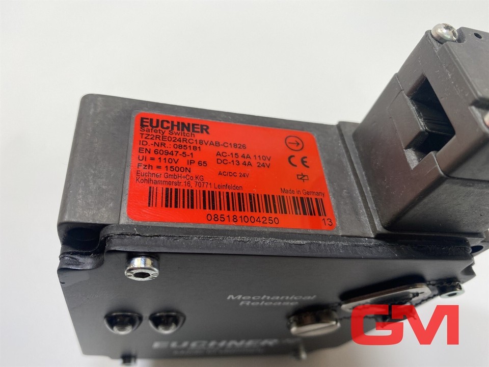 Euchner Safety Switch TZ2RE024RC18VAB-C1826 TZ 085181 | eBay