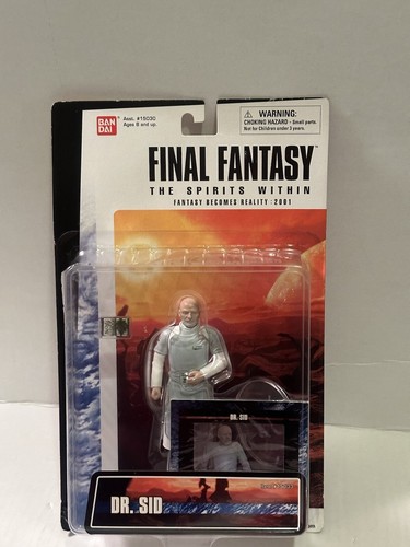 Final Fantasy The Spirits Within Dr. Sid Action Figure | eBay