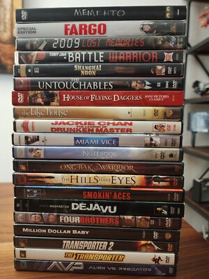 20 Used DVD movies lot ($4 each). | eBay