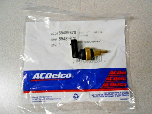 NOS ACDelco GM Engine Coolant Temp Sensor 2019-2021 Chevy GMC 55489870 ...
