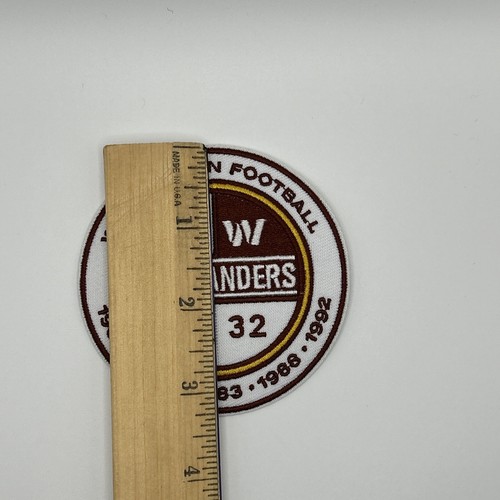 MR ALE NFL 3” Washington Commanders Patch Embroidered Iron-On/Sew-On ...