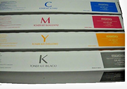 4 X Original Toner Triumph Adler Ta 4006ci 4007ci UTAX / CK-8313 BK/C/M ...